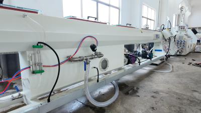 China 20-110mm PE HDPE LDPE PPR Plastic Water Gas Oil Supply Hose Pipe Tube Extrusion Production Line for sale