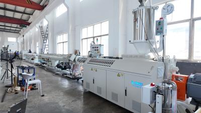 China Full Automatic 20-90mm HDPE PPR PE Plastic Water Supply Tube Hose Pipe Production Line Hot Water Pipe Extruder Equipment Single Screw PPR Pipe Extrusion Line for sale