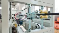 China Full Automatic 20-90mm HDPE PPR PE Plastic Water Supply Tube Hose Pipe Production Line Hot Water Pipe Extruder Equipment Single Screw PPR Pipe Extrusion Line for sale