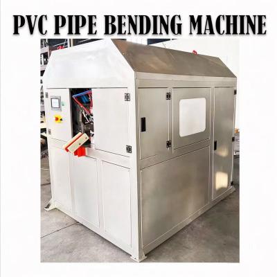 China PLC Control Electric Pipe Bender with 120-800kg/hr Output for 45 or 90 Degree PVC Tube Bending for sale
