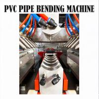 China PLC Control Electric Pipe Bender with 120-800kg/hr Output for 45 or 90 Degree PVC Tube Bending for sale