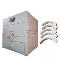 China PLC Control Electric Pipe Bender with 120-800kg/hr Output for 45 or 90 Degree PVC Tube Bending for sale