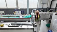 China Plastic PVC Water Stopper Profile Extrusion Production Line/PVC Water Stop Making Machine for sale