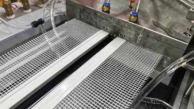 China 55KW Conical Twin Screw PVC Profile Extrusion Line for Fiberglass Mesh Co-Extrusion PVC Profile Making Machine for sale