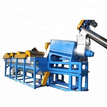 China PP PE Plastic Film Washing Line Recycling Machine with 37KW Crusher and 7.5KW Hot Washer System for sale