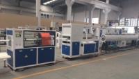China Economical 315mm Twin Screw PVC Pipe Extrusion Line 55AC 350kg/h for sale
