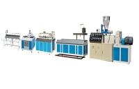 China Plastic Wood Composite PVC Profile Extrusion Line with 65/132mm Screw and 250-300kg/h Capacity for sale