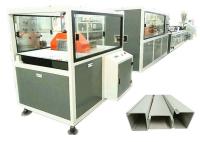 China Twin Screw PVC Profile Extrusion Machine for Cable Trunking Production 15×10mm to 120×100mm for sale