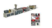 China Automatic WPC PVC Foam Board Production Line with 350-600 Kg/h Capacity and 3-30mm Thickness Range for Advertising Boards for sale