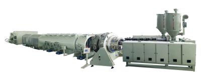 China PE Pipe Extrusion Line Equipment with 20-1200mm Diameter Range and 150-1350 kg/hr Capacity for Industrial Applications for sale