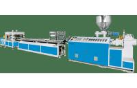 China High Output Wood Plastic WPC Decking Profile Co Extrusion Machine for sale