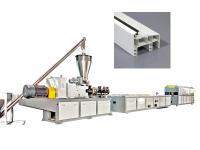 China PVC Window Profile Door Frame WPC Profile Extrusion Line for sale