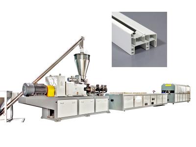 China PVC Window Profile Door Frame WPC Profile Extrusion Line for sale