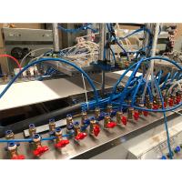 China SJSZ-65/132 Twin Screw PVC Composite Wall Panel Extrusion Line with Vacuum Calibration System for sale