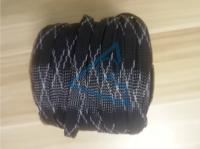 China DIN55110 Halogen Free PET Elastic Net Sleeve UL94V-2 Wire Protection 3mm to 50mm for sale