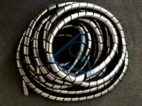 China Nylon 66 Winding Pipe -40 to 125°C Flame Retardant White Black 6mm-20mm for sale