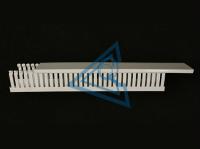 China Low Smoke Halogen Free PC Plastic Wiring Duct Gray 2m Length Flame Retardant for sale