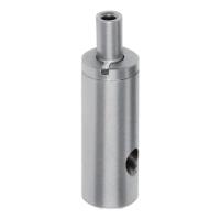 China Brass M5 Cable Gripper for 1-1.5mm Wire 90kg Load Nickel Plated Pearl Chrome for sale