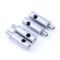China Brass M5 Cable Gripper for 1-1.5mm Wire 90kg Load Nickel Plated Pearl Chrome for sale