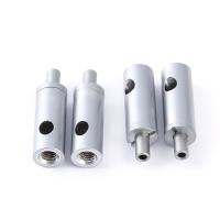 China Brass M5 Cable Gripper for 1-1.5mm Wire 90kg Load Nickel Plated Pearl Chrome for sale