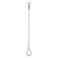 China Safety Pvc Coated Steel Wire Rope Double Terminal Head Ended for Industry for sale