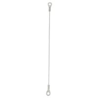 China Safety Pvc Coated Steel Wire Rope Double Terminal Head Ended for Industry for sale