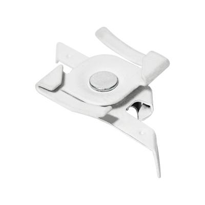 China Hanging Track Light Accessories Easy Clamp Iron Clips Steel Wire Rope Clips for sale