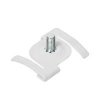 China Hanging Track Light Accessories Easy Clamp Iron Clips Steel Wire Rope Clips for sale