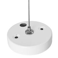 China Suspended Ceiling Accessories Mounted Ceiling Canopy for Hanging Lights Wire Rope for sale