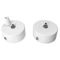 China Suspended Ceiling Accessories Mounted Ceiling Canopy for Hanging Lights Wire Rope for sale