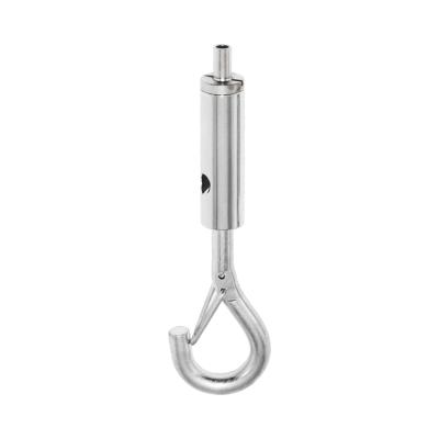 China Brass Adjustable Led Hanging Kit Cable Gripper Steel Wire Rope Ceiling Cable Clip for Pendant Lamp for sale