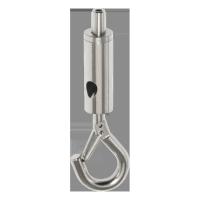 China Adjustable Hanging Light Ceiling Cable Clamp Cable Gripper with Spring Hook for sale