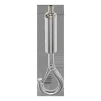 China Adjustable Hanging Light Ceiling Cable Clamp Cable Gripper with Spring Hook for sale