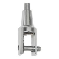 China Adjustable Track Light Component Cable Gripper Wire Rope Clamp with Ring for sale