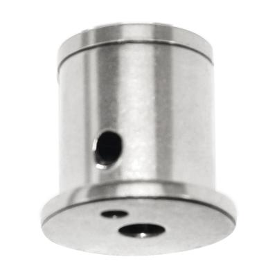 China Nickel Plated Brass Carbon Steel Hanging Light Ceiling Coupler Suspension Kits Ceiling Attachment for sale