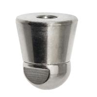China Steel Wire Rope Light Accessory Ceiling Mount Coupler Ceiling Attachment for Hanging Light System for sale