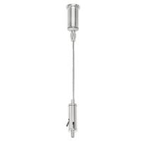China Bottom Adjustable Steel Cable Suspension Kits External Thread for Hanging Light Custom Length for sale