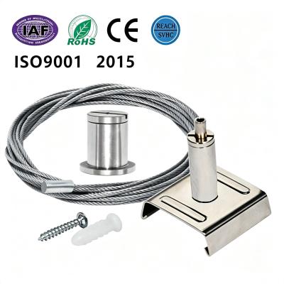 China Stainless Steel Track Light Suspension Kits For Easy Mounting Solutions for sale
