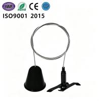 China Adjustable Black White Lighting Suspension Kit For 4 Wire Track Lights LED Linear Lamps for sale