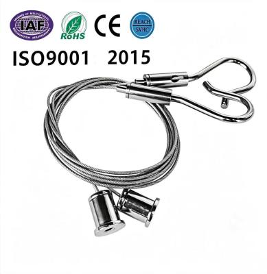 China Adjustable Hook Steel Hanging Wire For Light Boxes / Signage / Wall Art for sale