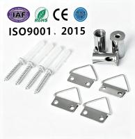 China Adjustable Panel Lighting One Set Steel Wire Rope Hanging Kit With Triangle Brackets for sale