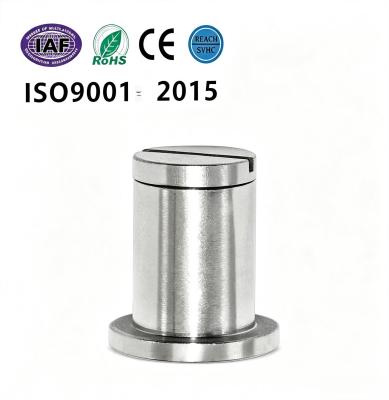 China CNC Machined Brass Cable Stopper Suspension Ceiling Coupler for LED Light Box Billboard Hanging for sale