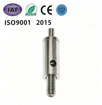 China Brass Threaded Wire Rope Lock Linear Light Sign Suspensions Adjustable Cable Gripper External Male Thread for sale