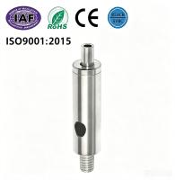 China Brass Threaded Wire Rope Lock Linear Light Sign Suspensions Adjustable Cable Gripper External Male Thread for sale