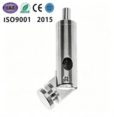 China Brass Material Adjustable Angle Wire Lock Swivel Joint Cable Gripper for Sloped Ceiling Linear Light Hanging for sale