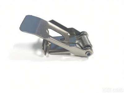 China 51mm 23mm Spring Clamp for Panel Light Nickel Plated Easy Installation for sale