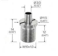 China Adjustable Led Hanging Kit Brass Slotted Cable Clip for Panel Lamp Linear Light for sale