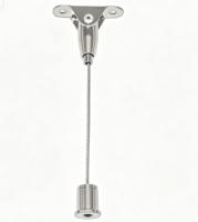 China Steel Wire Rope Sports Accessories Left and Right Movable Cable Gripper Adjustable for sale