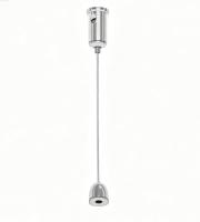China LED Adjustable Hanging Kit Brass Ceiling Cable Clip Steel Wire Rope Cable Gripper for Linear Lamp for sale