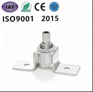 China Adjustable Height Stainless Steel U Bracket Cable Gripper for Dual Installation Ceiling Mount for sale